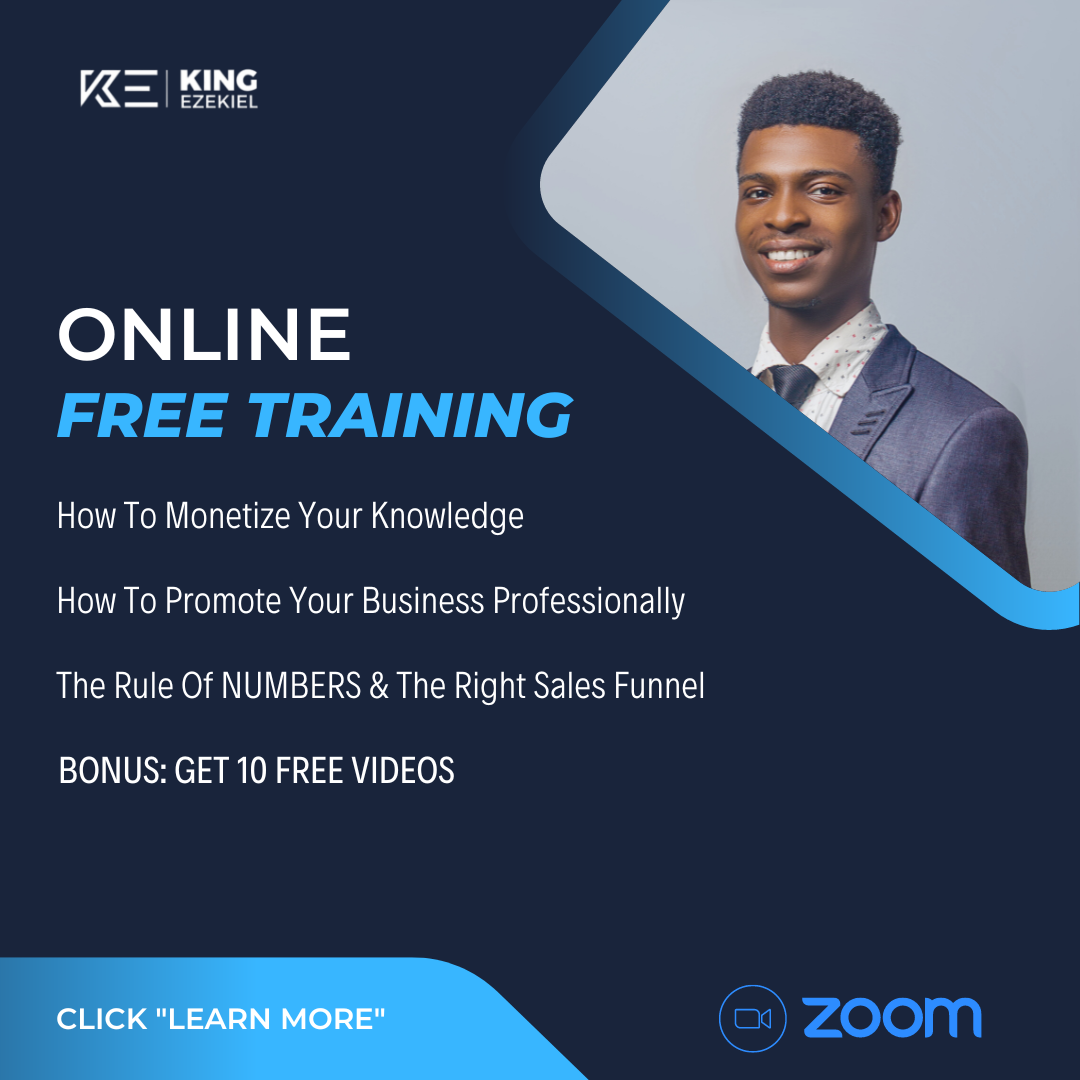 FREE TRAINING GIFT - The King Ezekiel